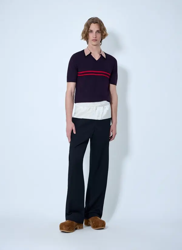 Dries Van Noten Drawstring Wide-leg Trousers