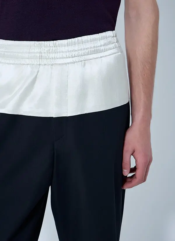 Dries Van Noten Drawstring Wide-leg Trousers