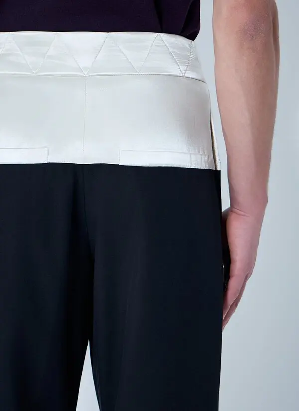 Dries Van Noten Drawstring Wide-leg Trousers