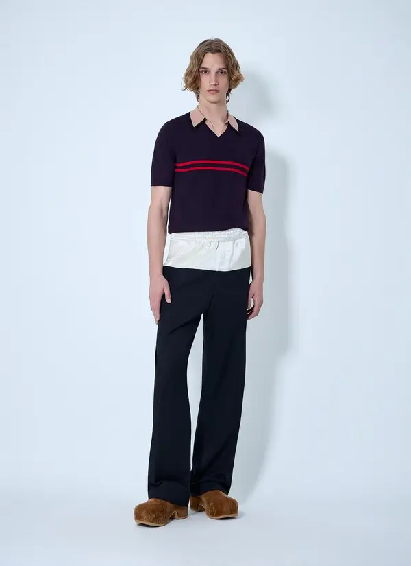 Dries Van Noten Drawstring Wide-leg Trousers - Black