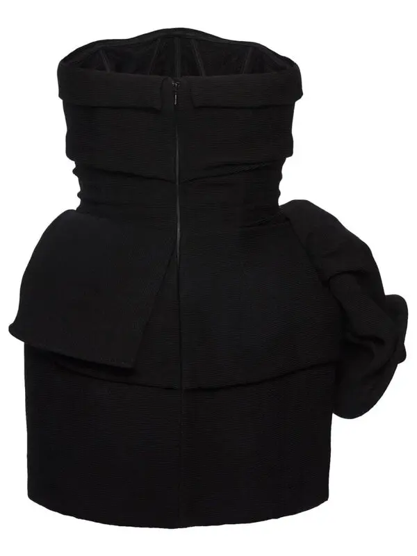 Magda Butrym Drape Mini Dress