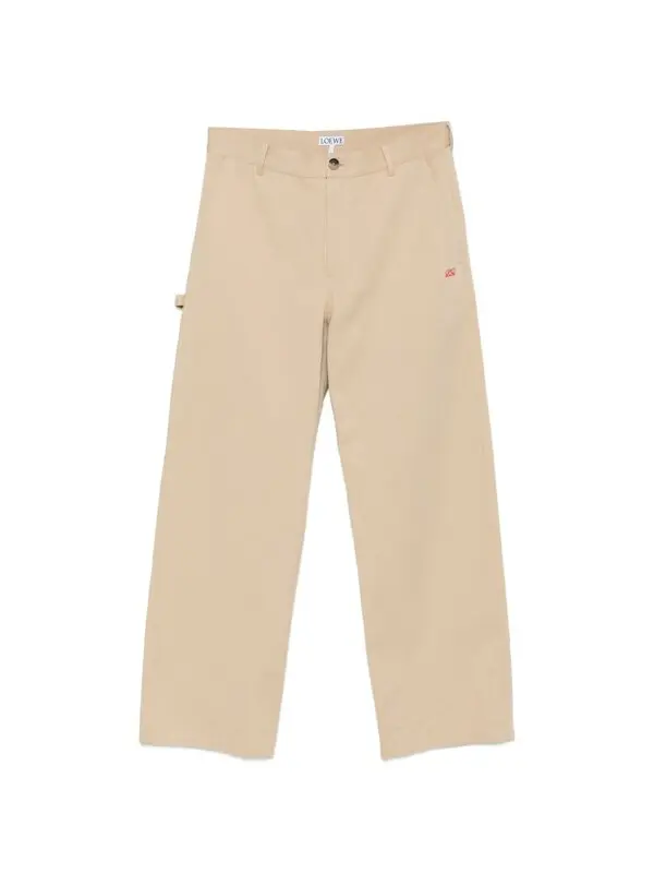 Loewe Cotton Trousers - Multicolor
