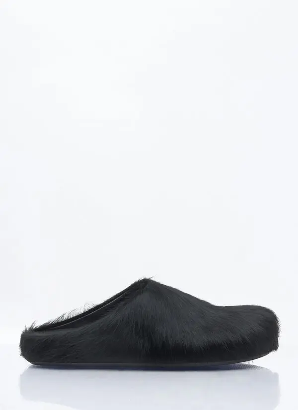 Marni Fussbett Sabot Mules - Black