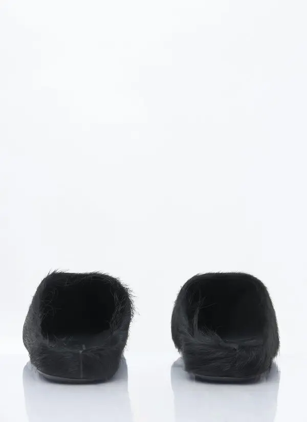 Marni Fussbett Sabot Mules - Black