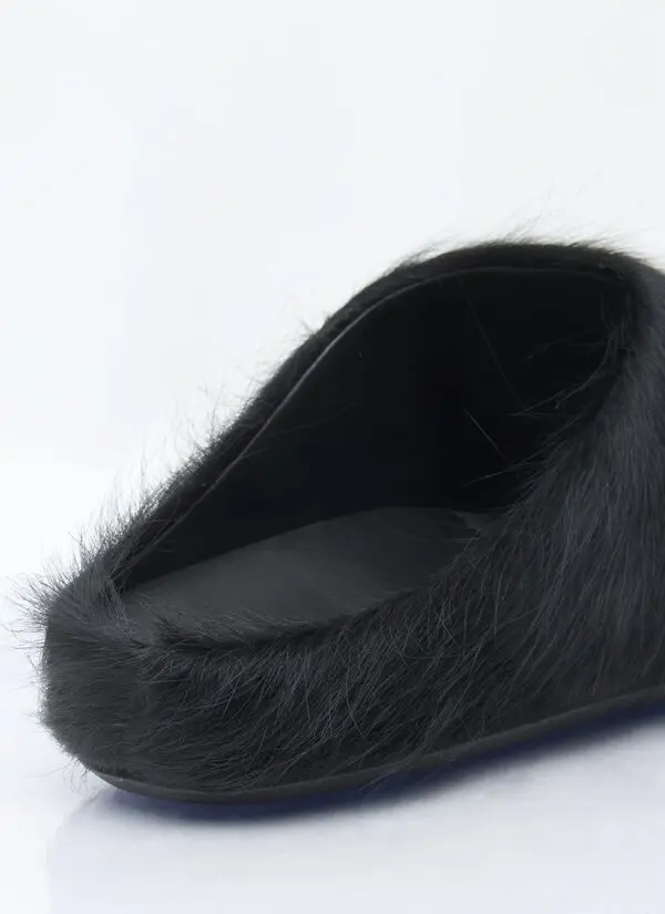 Marni Fussbett Sabot Mules - Black