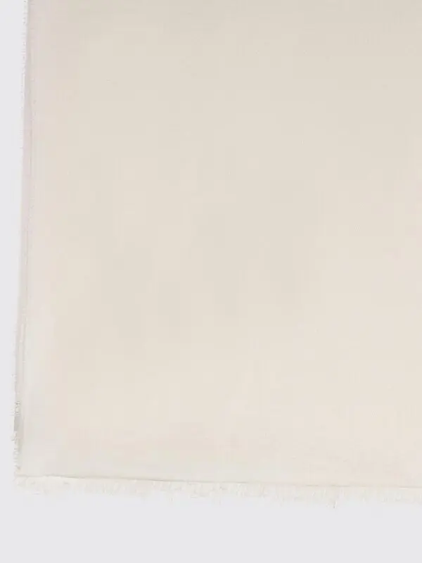 Max Mara Wool And Silk Scarf With Monogram