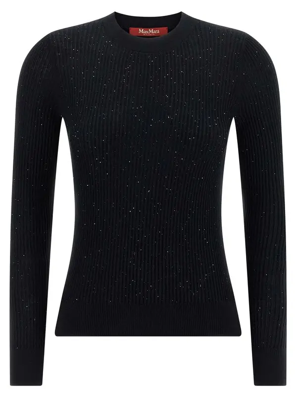 Max Mara Marabu' Sweater - Black