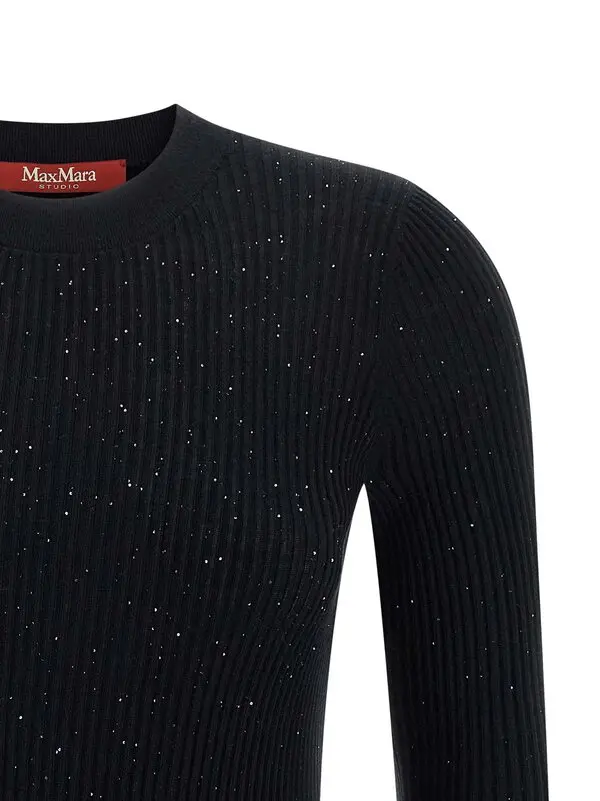 Max Mara Marabu' Sweater - Black