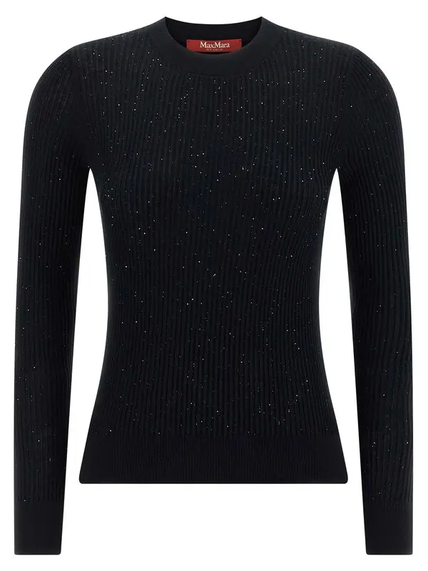 Max Mara Marabu Sweater - Black