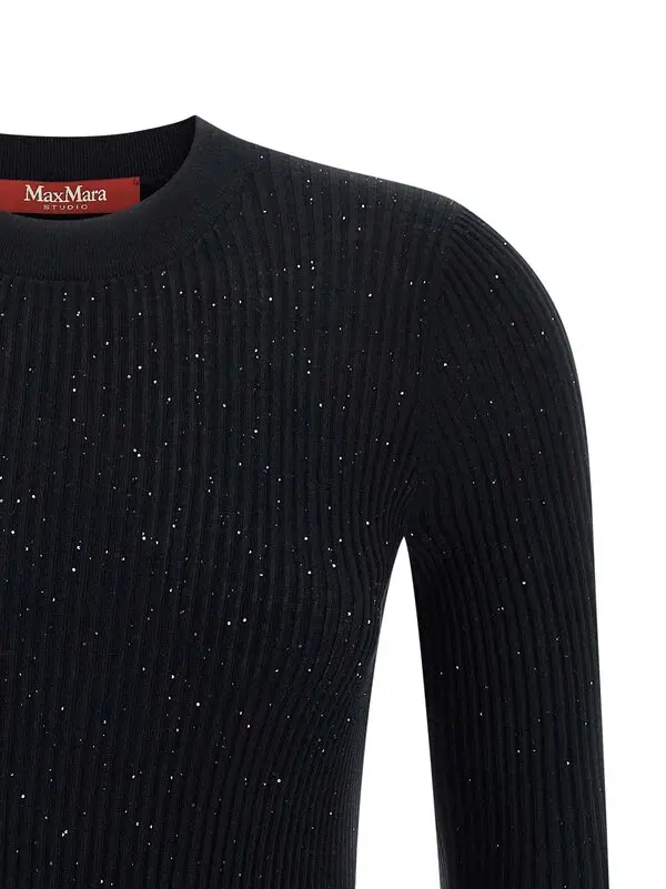Max Mara Marabu Sweater - Black