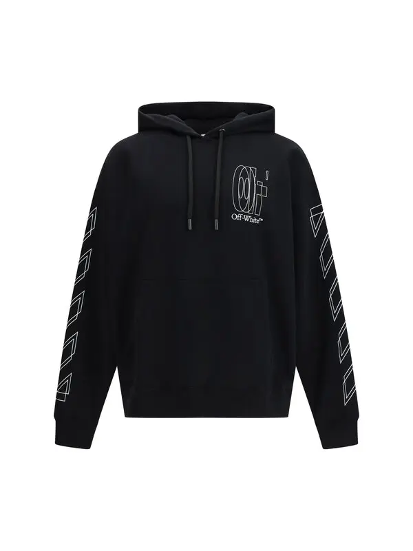 Off-White Big Double Arrow Hoodie - Black