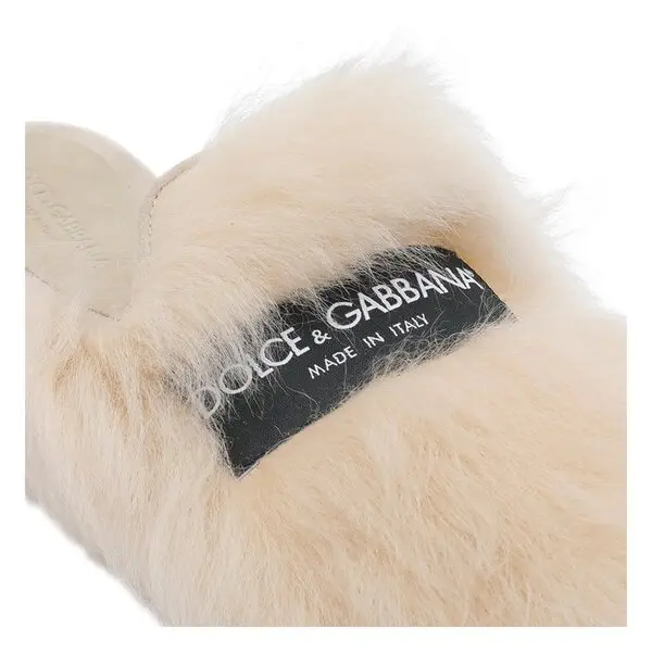 Dolce & Gabbana Slippers - White