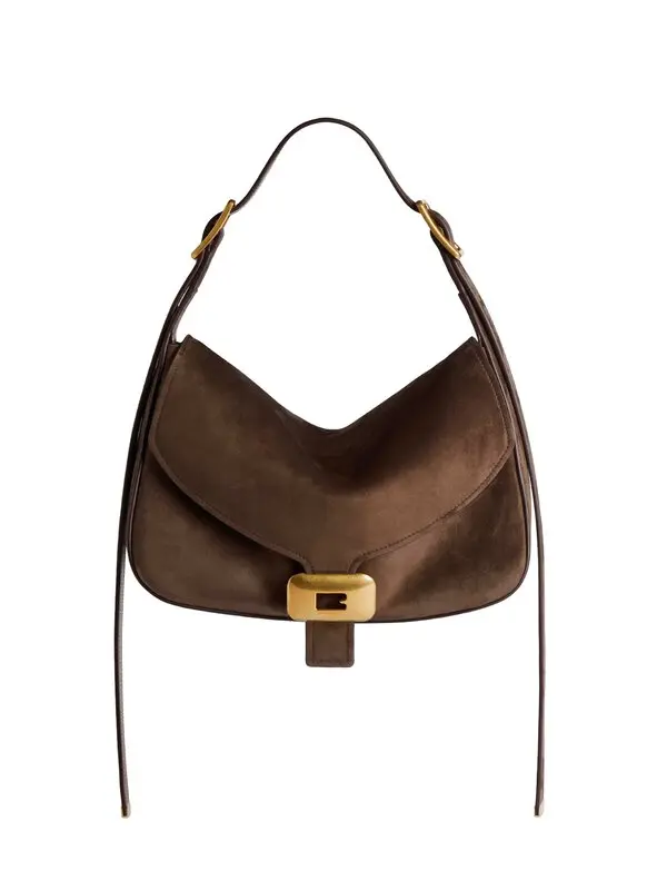 Balenciaga Nutmeg Clicca Shoulder Bag Medium Shoulder Bag
