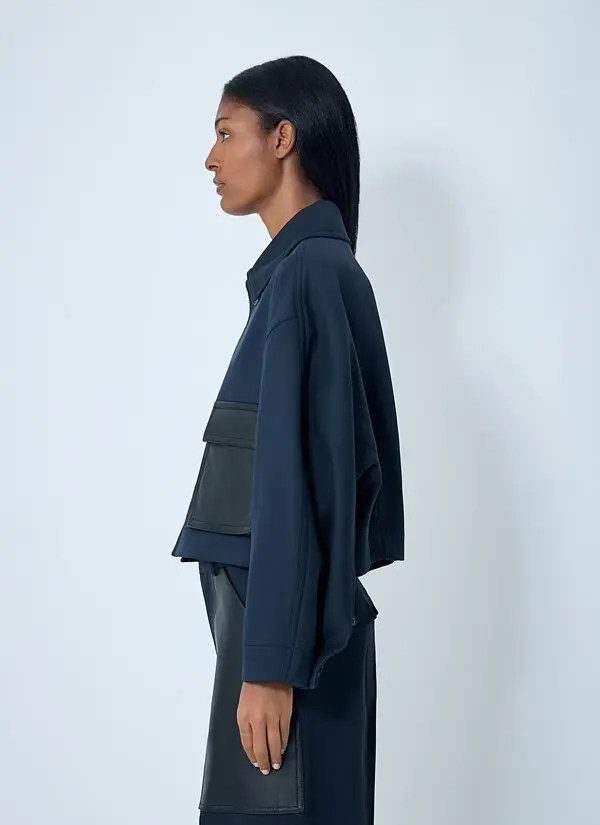 Bottega Veneta Compact Wool And Cotton Twill Jacket