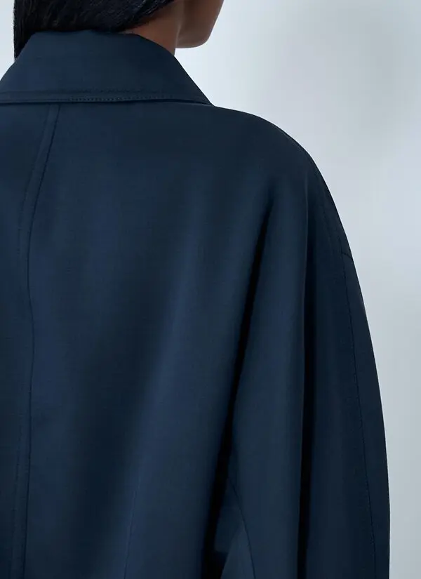 Bottega Veneta Compact Wool And Cotton Twill Jacket