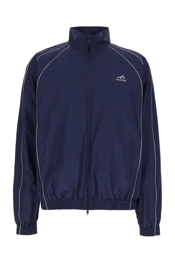 Balenciaga Full Zip Track Jacket - Multicolor