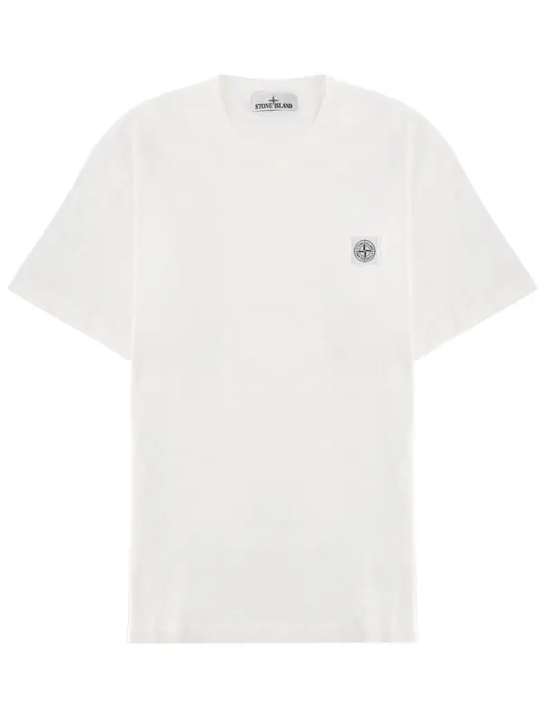 Stone Island T-shirt Con Patch Logo