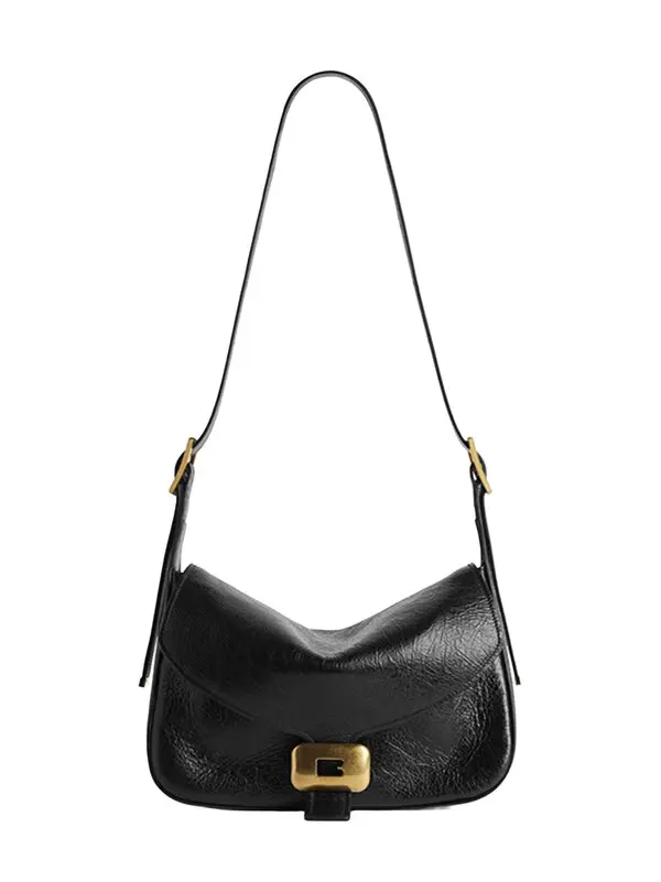 Balenciaga Black Clicca Shoulder Bag Medium Shoulder Bag - Multicolor