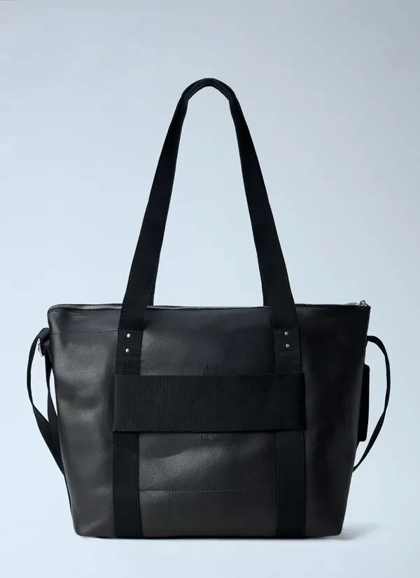 Rick Owens Structured Leather Tote Bag