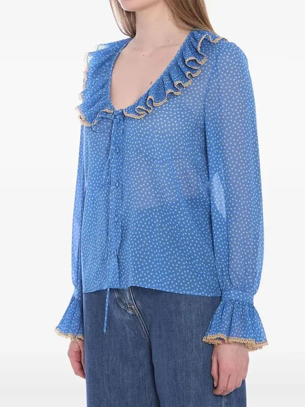 Valentino Garavani Silk Plusdepois Print Shirt - Multicolor