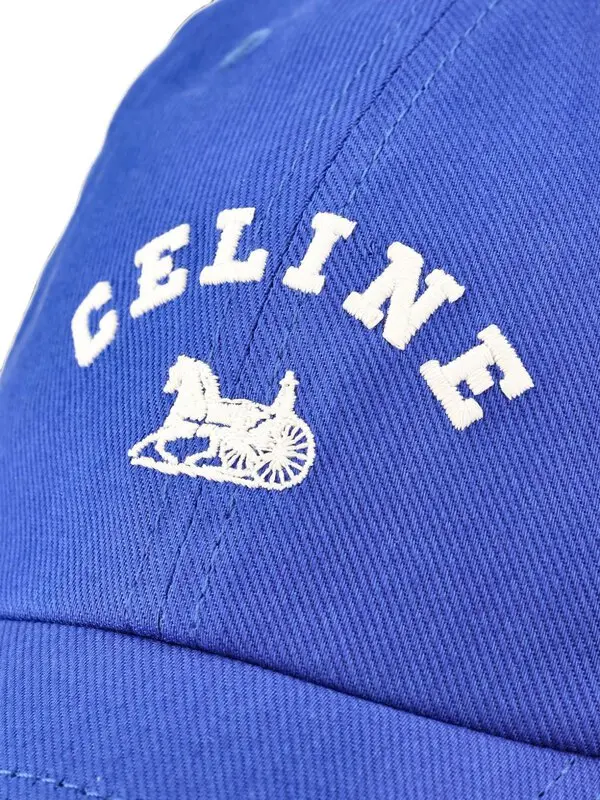 Celine Logo Baseball Cap - Multicolor