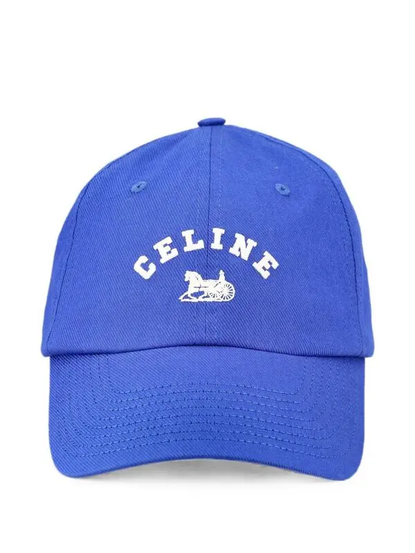 Celine Logo Baseball Cap - Multicolor