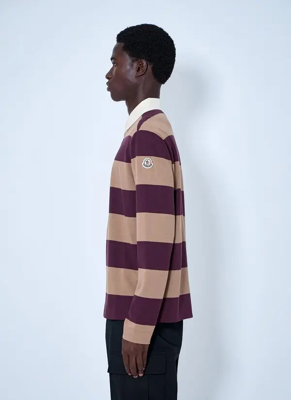 Moncler Striped Rugby Shirt