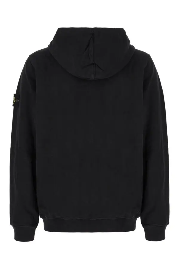 Stone Island Cotton Zip Up Hoodie - Multicolor