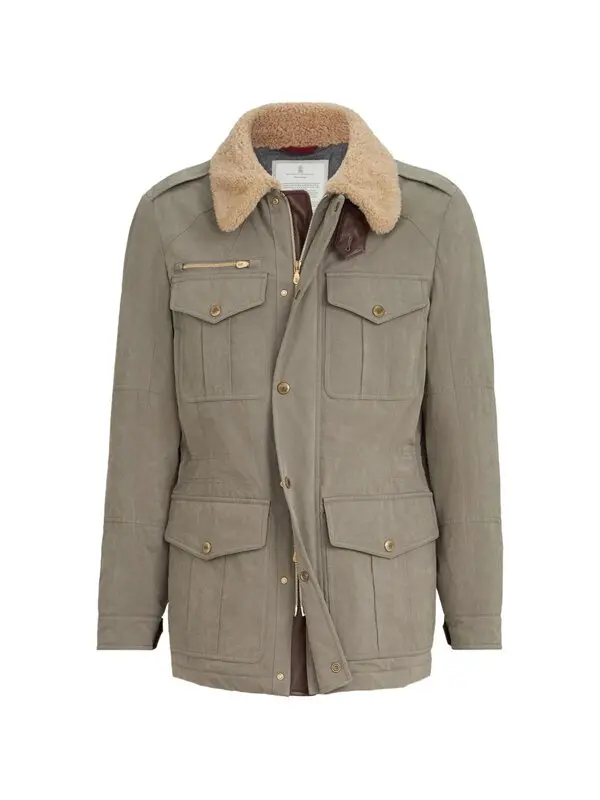 Brunello Cucinelli Technical Cotton Field Jacket