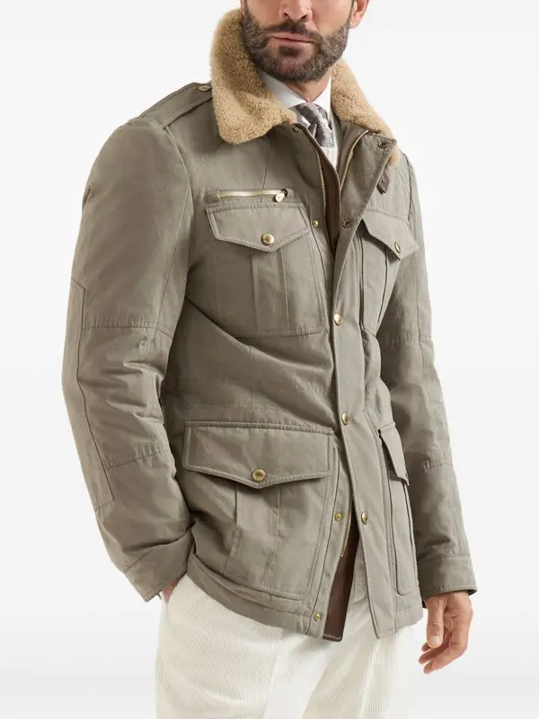 Brunello Cucinelli Technical Cotton Field Jacket