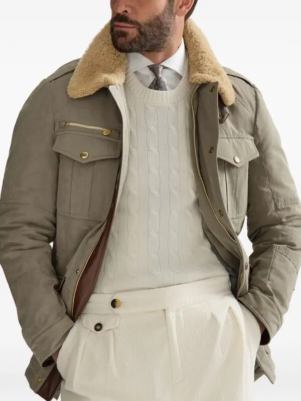 Brunello Cucinelli Technical Cotton Field Jacket