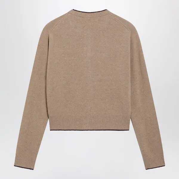 Chloé Wool And Cashmere Cardigan - Brown
