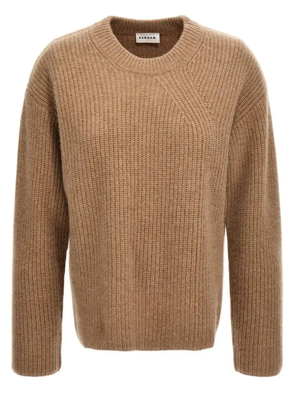 P.a.r.o.s.h Cashmere Pullover - Cream