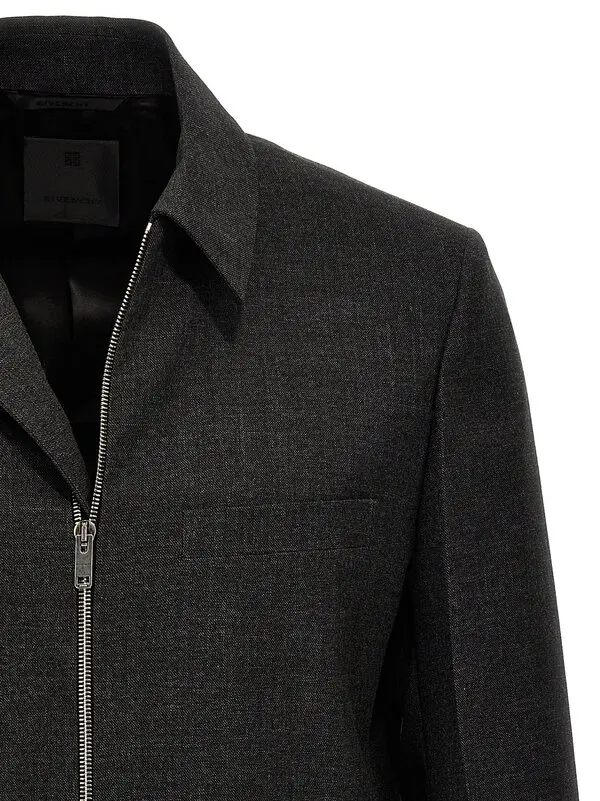 Givenchy Structured Wool Blouson