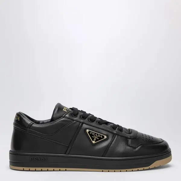 Prada Downtown Sneakers In Nappa Leather - Black