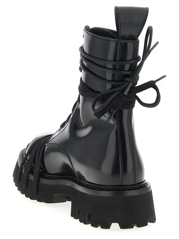 Moschino Combat' Combat Boots