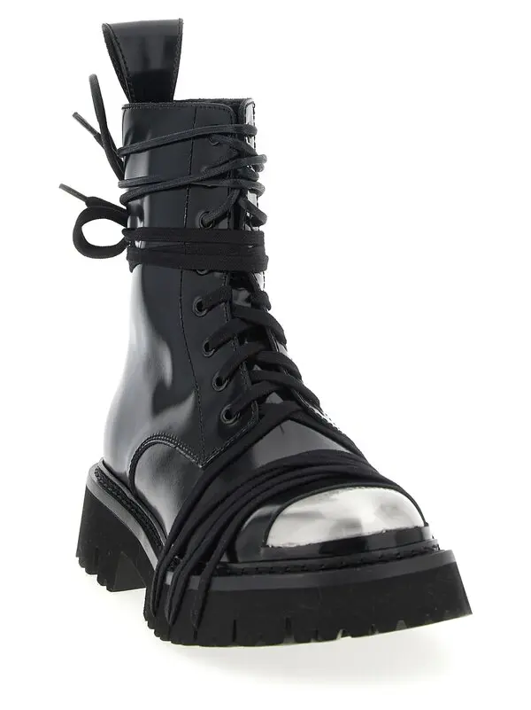 Moschino Combat Boots
