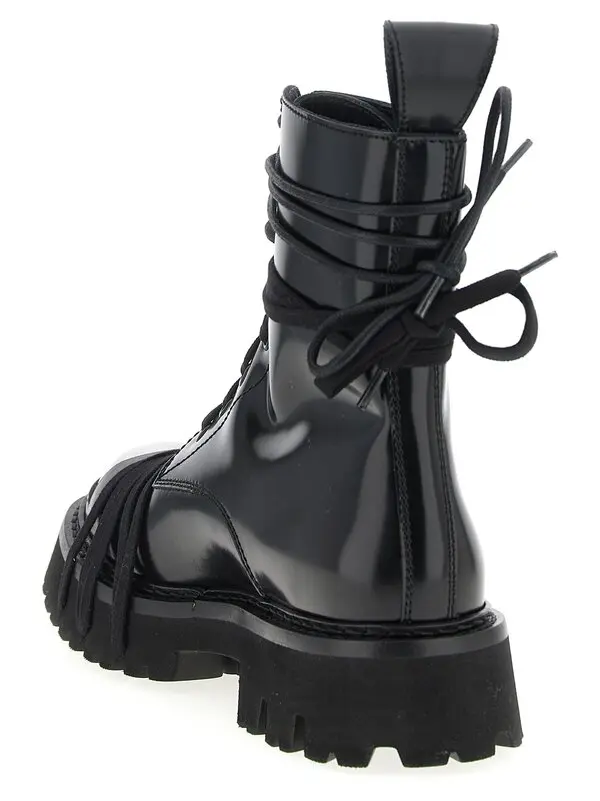 Moschino Combat Boots