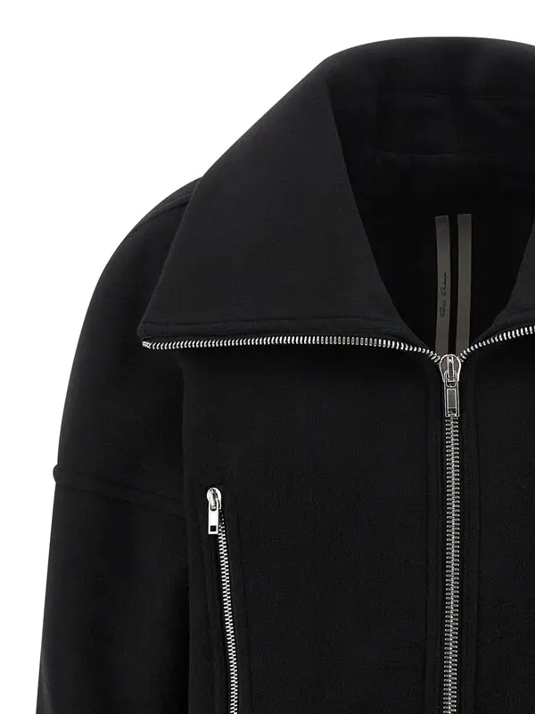 Rick Owens Draculimo Virgin Wool Coat
