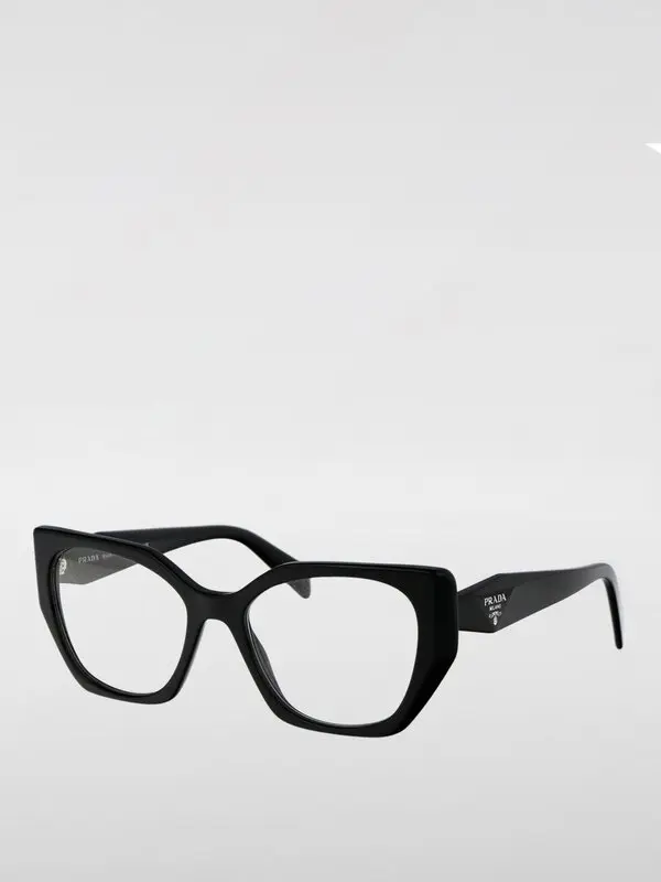 Prada Acetate Eyeglasses - Black