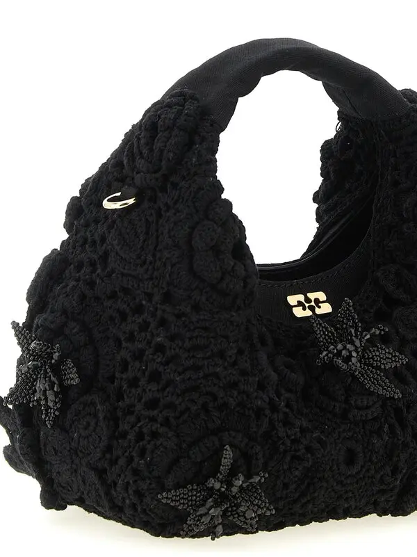 GANNI Mini Hobo Crochet' Handbag