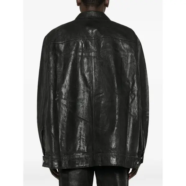 Rick Owens Coated Denim Jacket