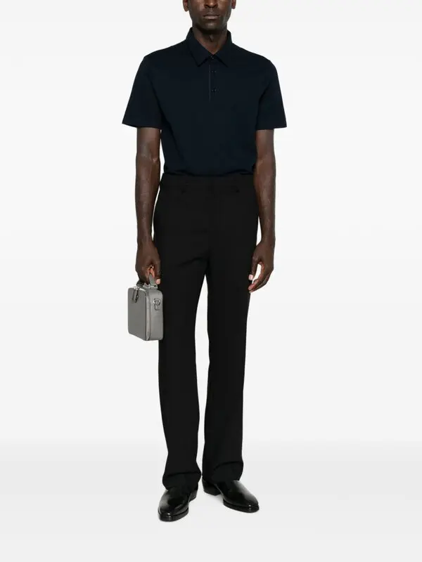 Brioni Piquet Cotton Polo Shirt