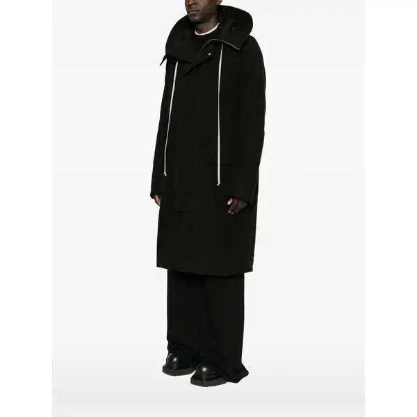 Rick Owens Coats Single Breasted Coats