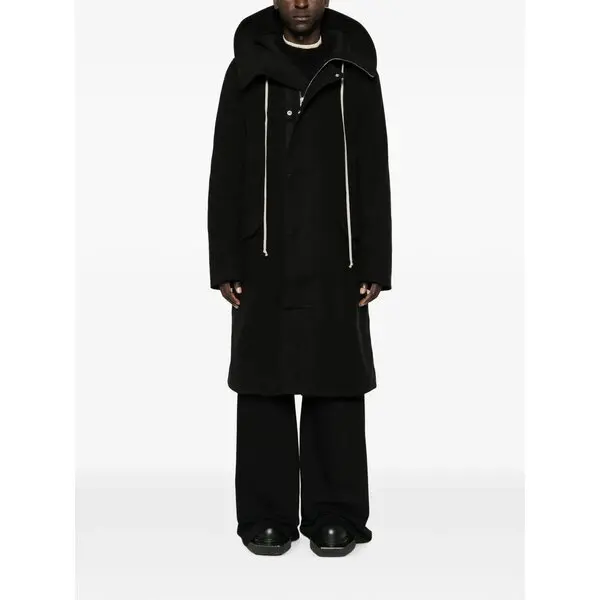 Rick Owens Coats Single Breasted Coats