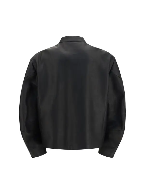 Gucci Horsebit Leather Biker Jacket