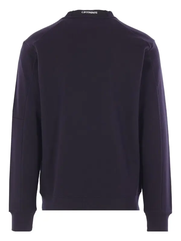 C.P. COMPANY Logo Cotton Crewneck Sweatshirt