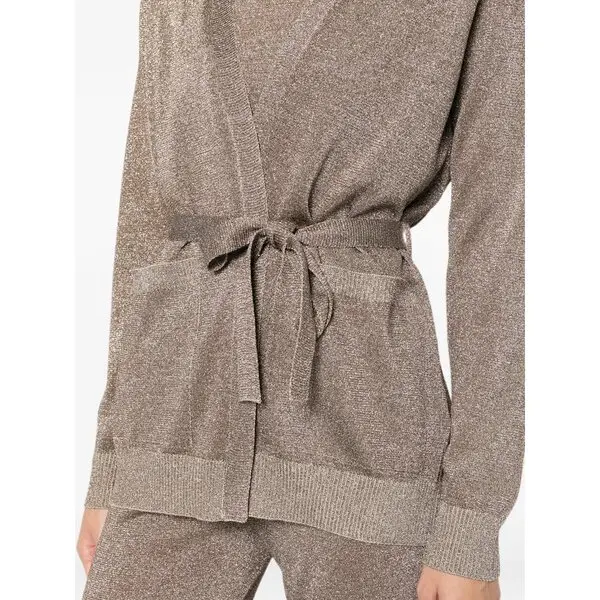 Missoni V-neck Long Sleeve Cardigan - Cream