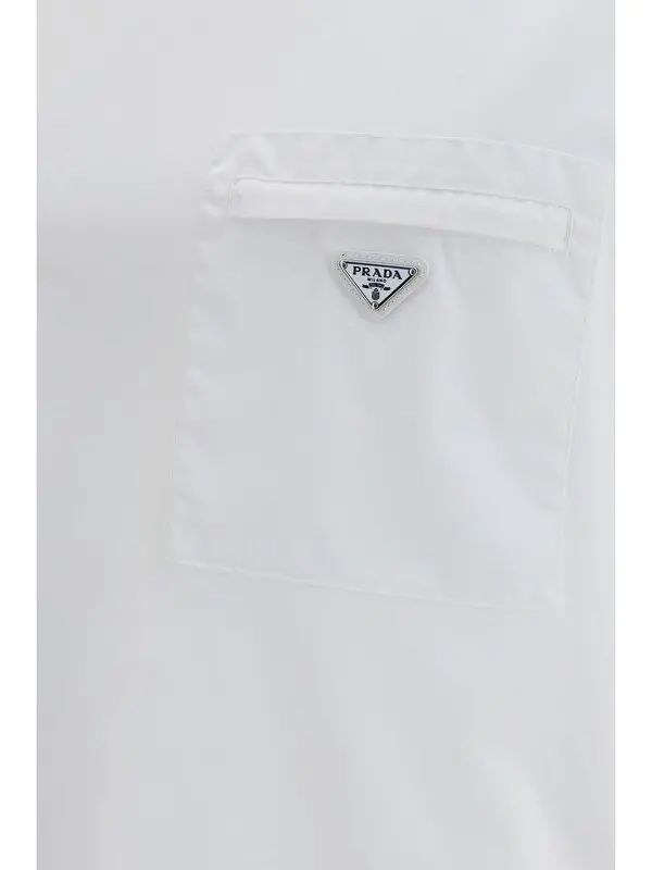 Prada Pocket T-shirt With Logo