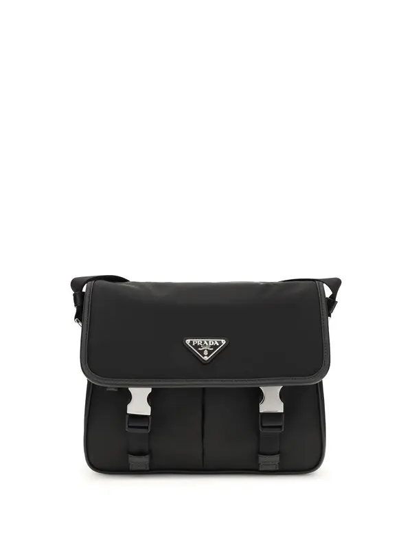 Prada Re-nylon And Saffiano Shoulder Bag